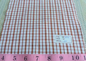 Tattersall Plaid or Tattersall Check Fabric for children's clothing