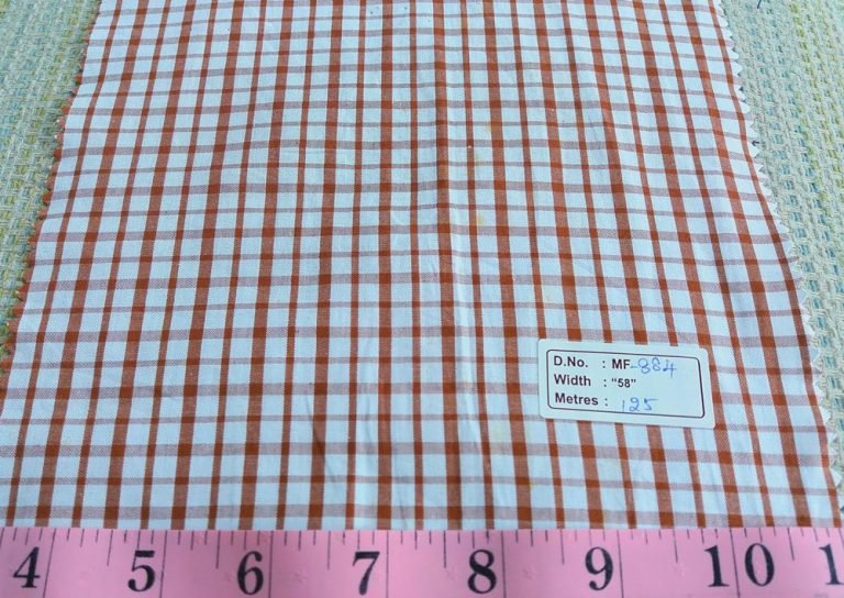 Tattersall Plaid or Tattersall Check Fabric for children's clothing