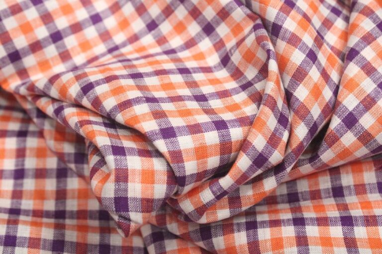 Linen Fabric - linen stripes, linen plaid or checks for linen shirts ...