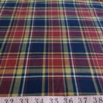 Madras Fabric - Plaid madras made of indian cotton