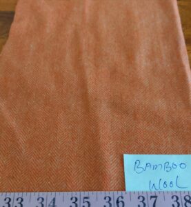 Wool Bamboo Fabric for shirts, winter skirts & dresses, wool jackets