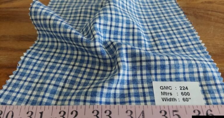 Tattersall Plaid Twill Check Fabric for classic children's clothing