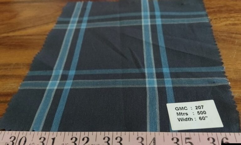 Windowpane plaid fabric for classic children's clothing, bowties