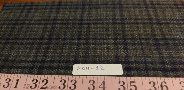 Wool Tattersall Check Fabric for wool shirts, winter skirts & dresses