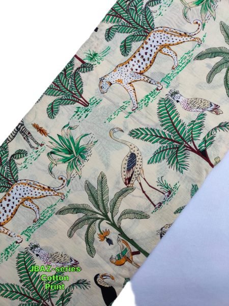 Leopards Jungle Print Fabric - Fabric Online Store (Preppy Fabric Store)