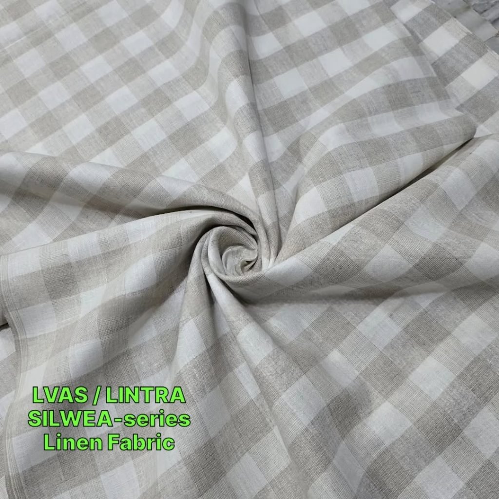 Linen Buffalo Plaid Fabric For Shirts, Dresses & Bowties - Fabric ...