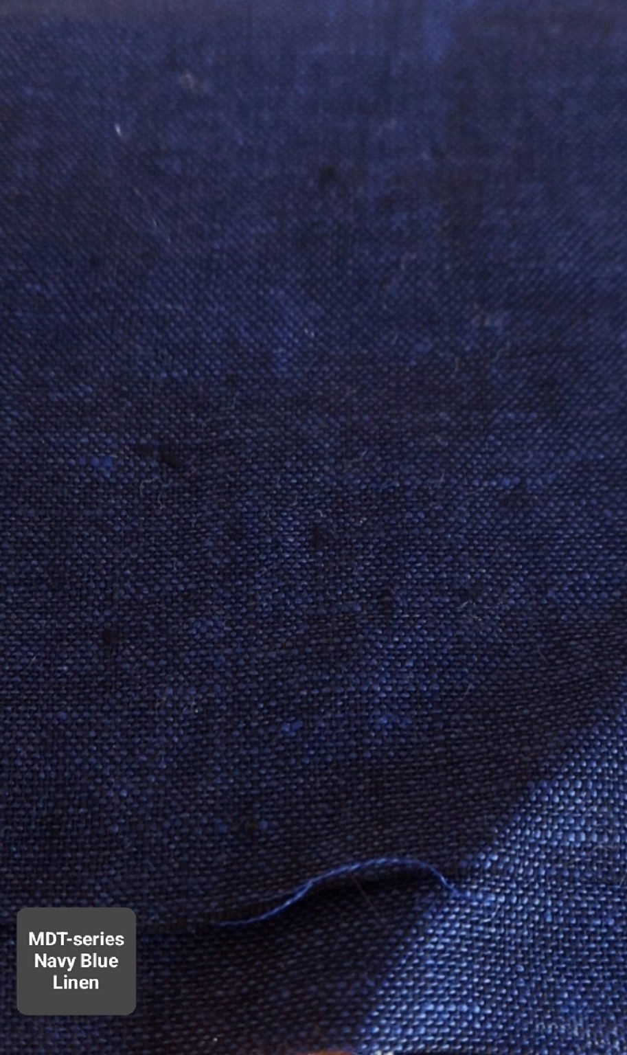 Navy Blue Linen Fabric For Shirts, Dresses & Decor - Fabric Online ...